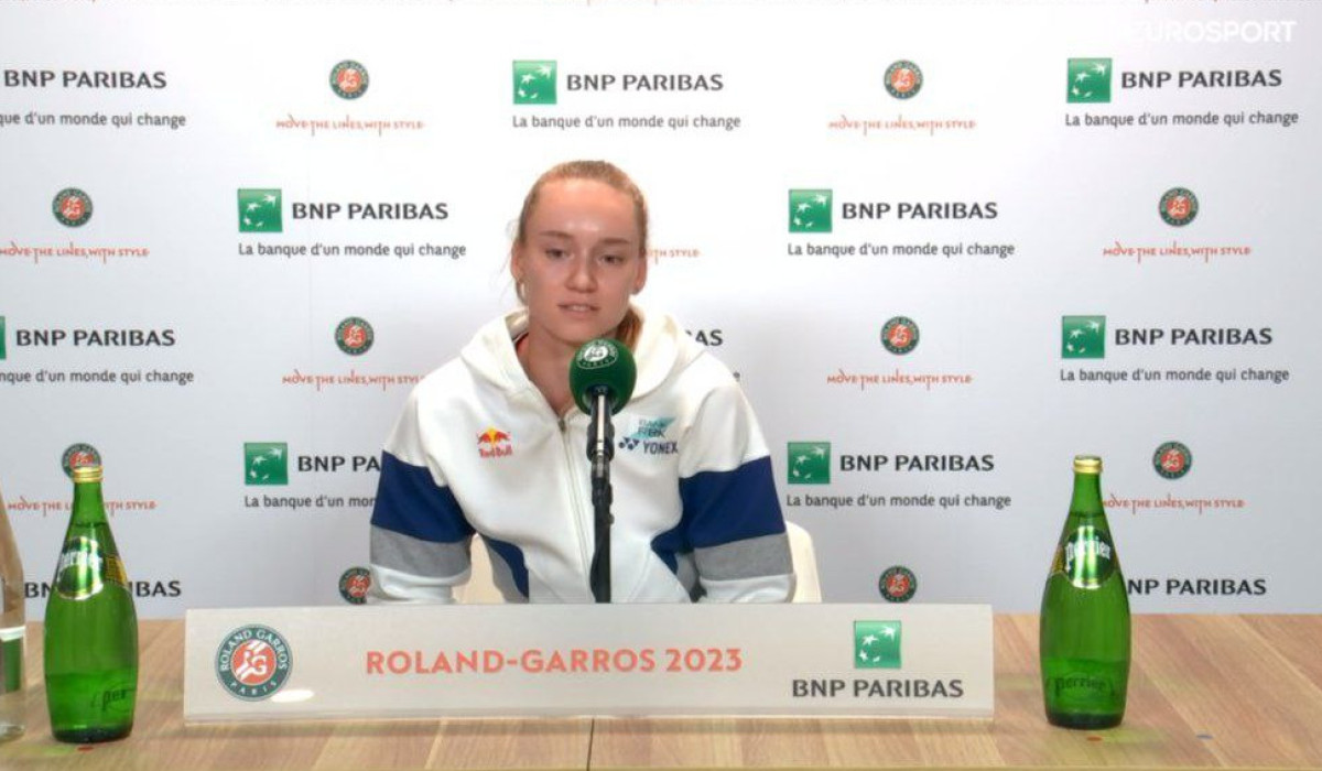 Елена Рыбакина заболела и снялась с "Ролан Гаррос": 3 июня 2023